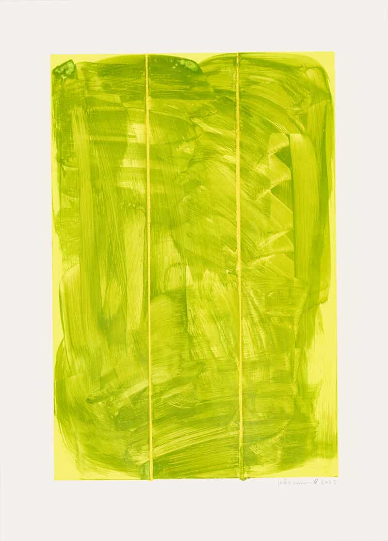 Untitled (chartreuse/yellow), 2023, Julia Rommel | Universal Limited ...